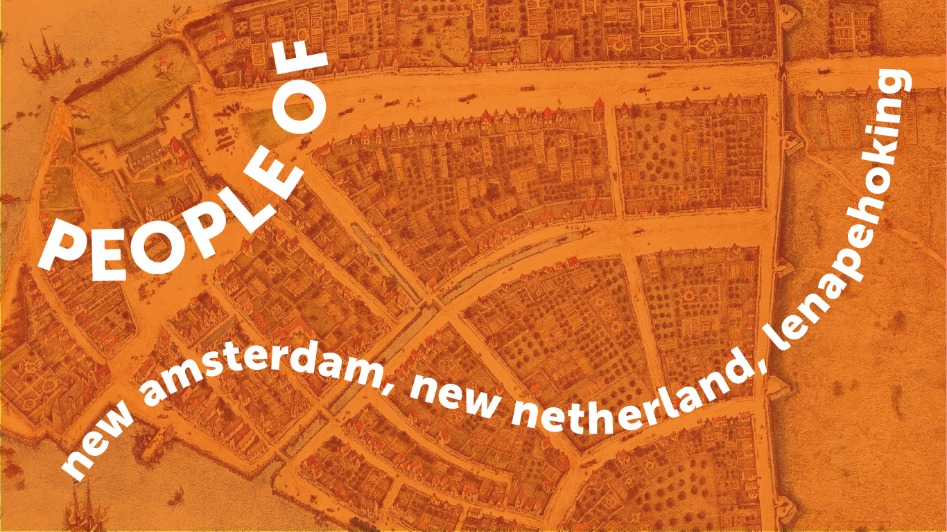 People of New Amsterdam Title Graphic 1 | Museum of the City of New York