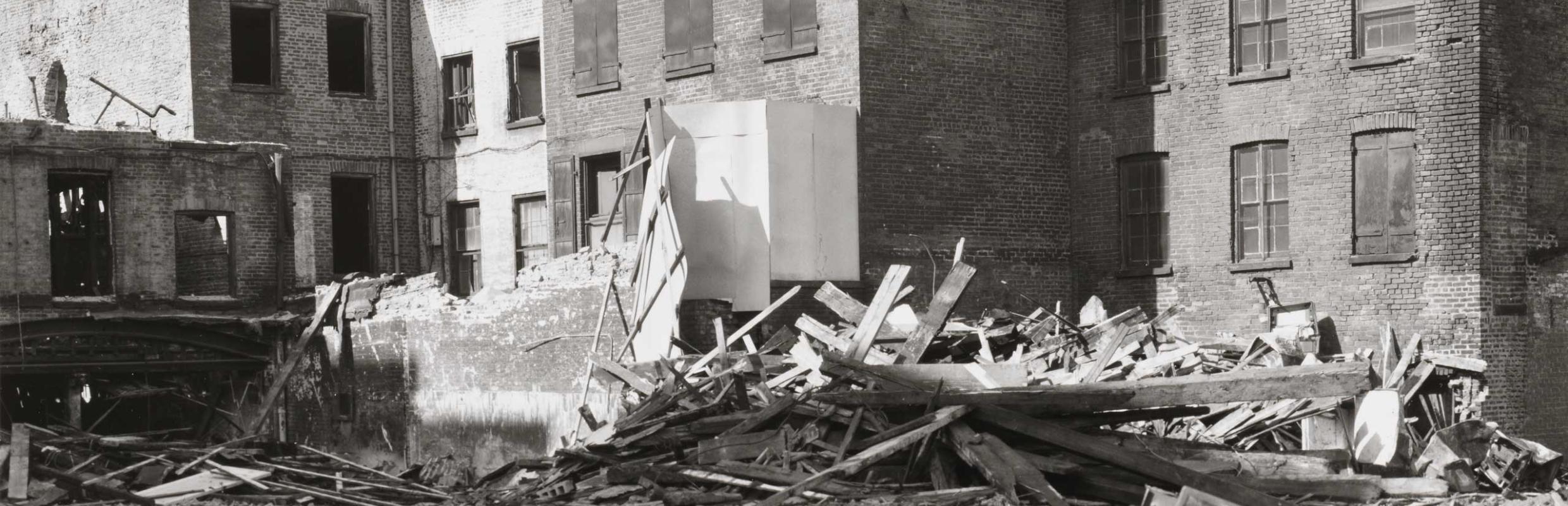 The Destruction of Lower Manhattan | Museum of the City of New York